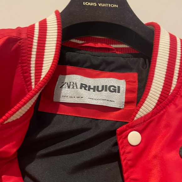 Rhude | Jackets & Coats | Zara X Rhuigi Bombervarsity Jacket | Poshmark